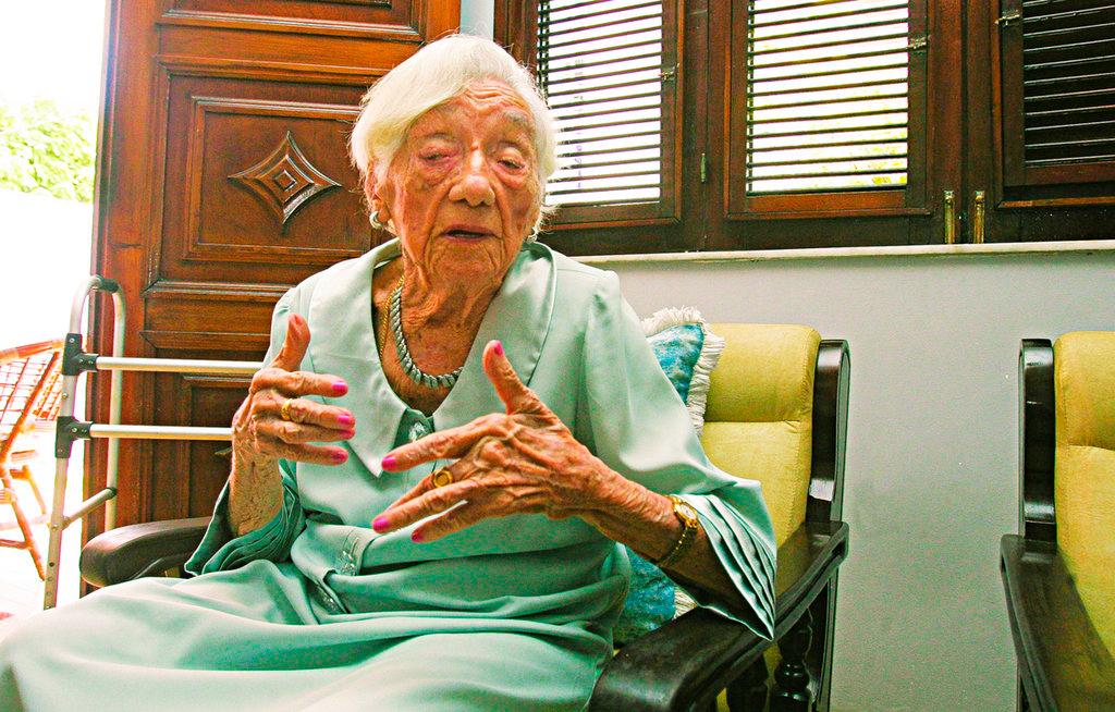 Dona Francisca é uma das mais velhas do País - Metro - Diário do Nordeste