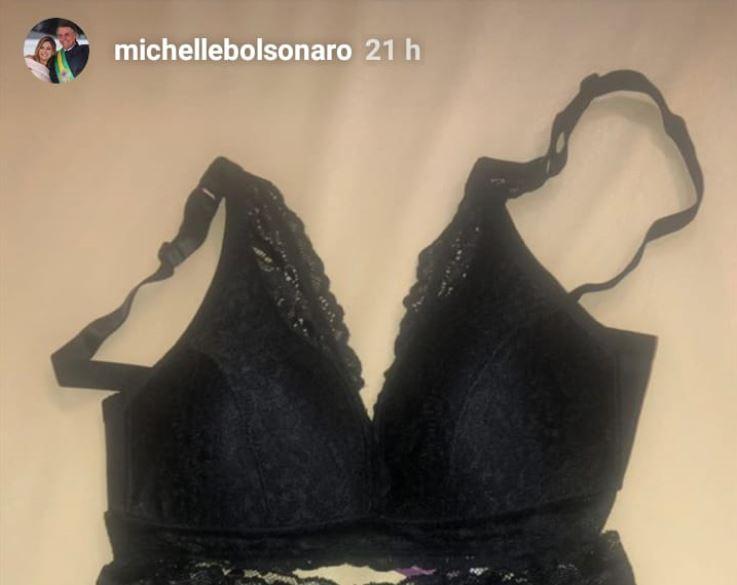 Michelle Bolsonaro posta foto de roupas íntimas e imagens causam ...
