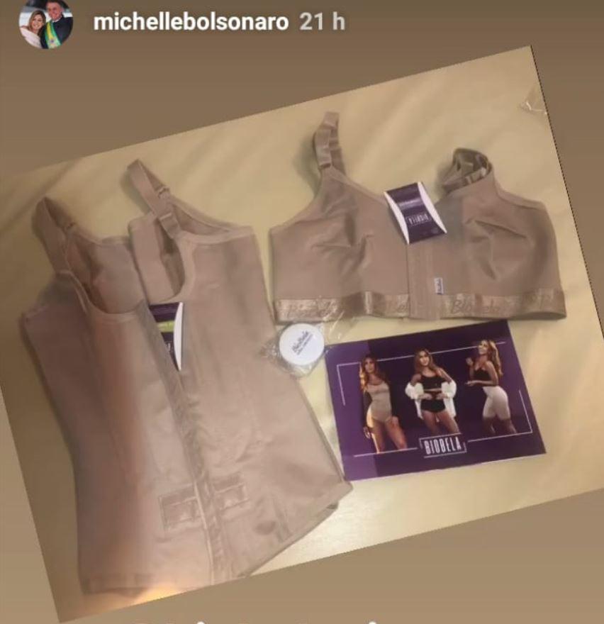 Michelle Bolsonaro posta foto de roupas íntimas e imagens causam ...