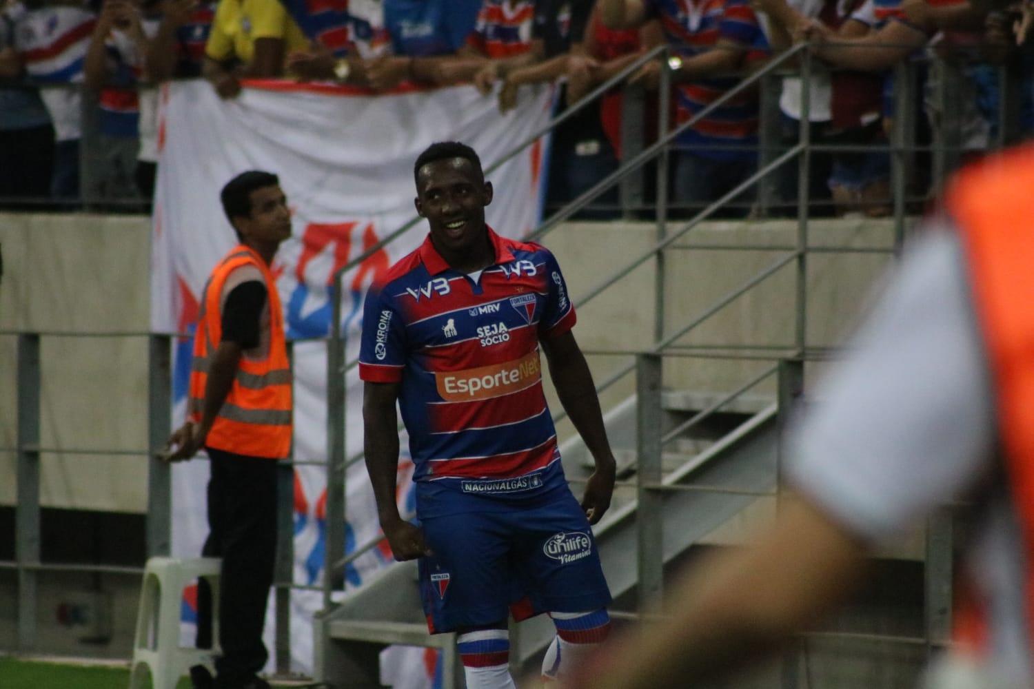 Yuri César comemora gol na estreia pelo Fortaleza e afirma: 'Joguei ...