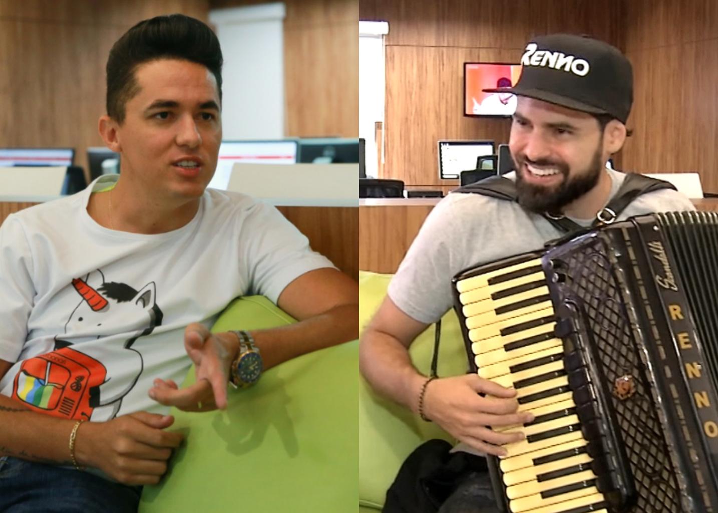 Compositores Renno Poeta e Junior Gomes abrem vida em quadro no instagram - É Hit - Diário do ...