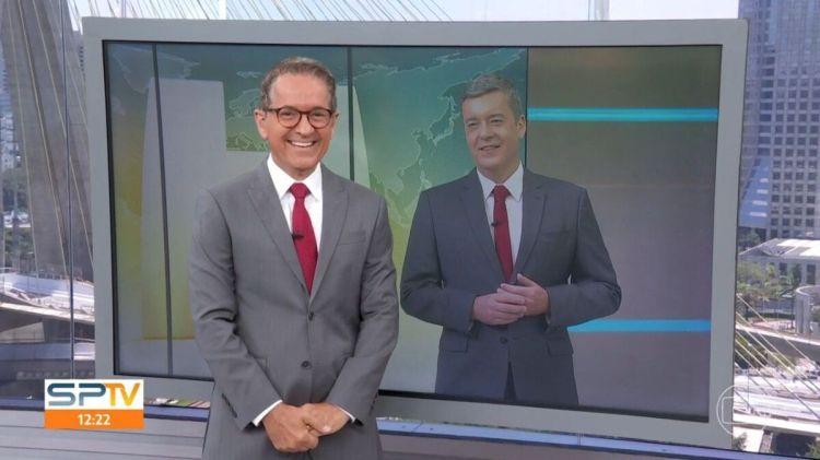 Apresentadores da Globo usam roupa igual ao vivo e divertem público ...