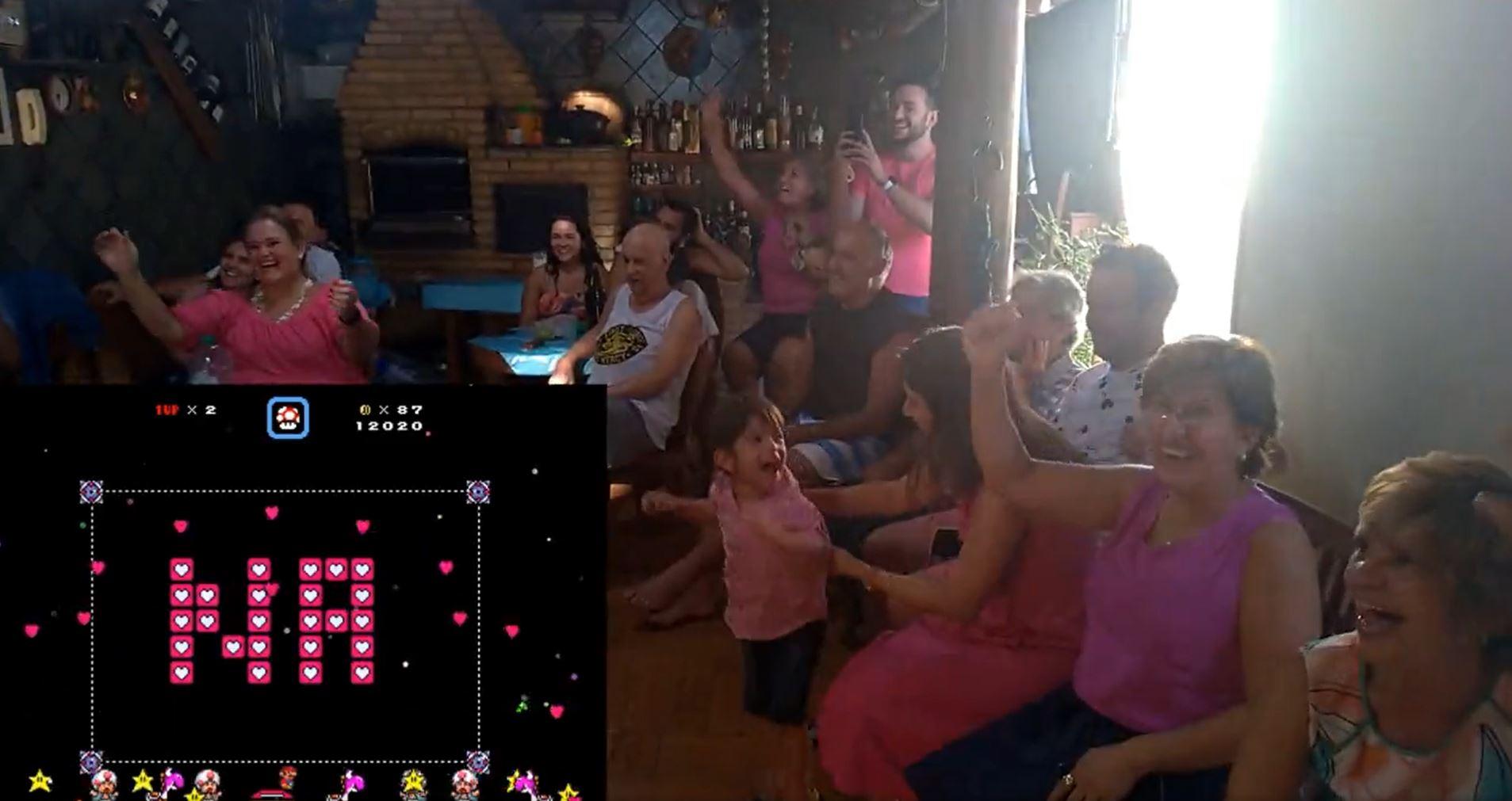 Pai faz chá revelação inusitado com jogo Super Mario e viraliza; veja ...