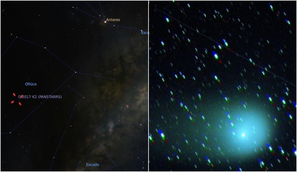 Cometa K2 vai passar próximo da Terra hoje (14); saiba como assistir ...