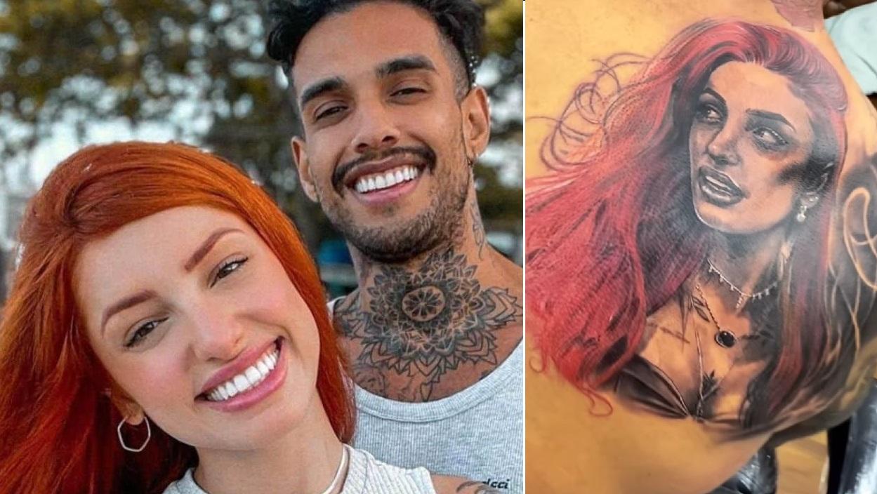 Vencedor do Power Couple tatua rosto da ex-namorada após término do ...