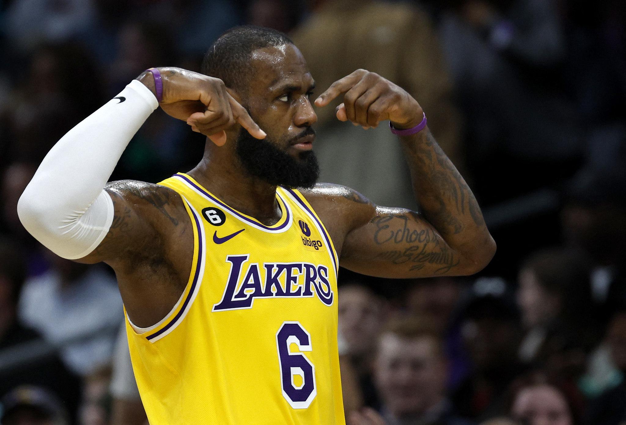 LeBron se aproxima de marca histórica de 40 mil pontos na NBA - Jogada ...