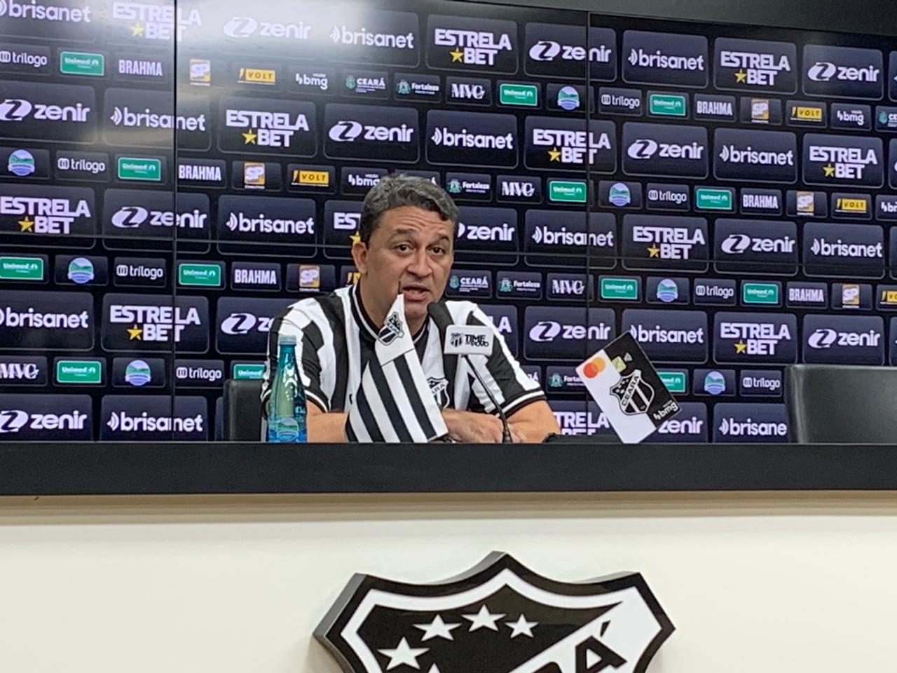 Carlos Moraes fala pela primeira vez como presidente do Ceará: ‘nunca me senti tão honrado ...