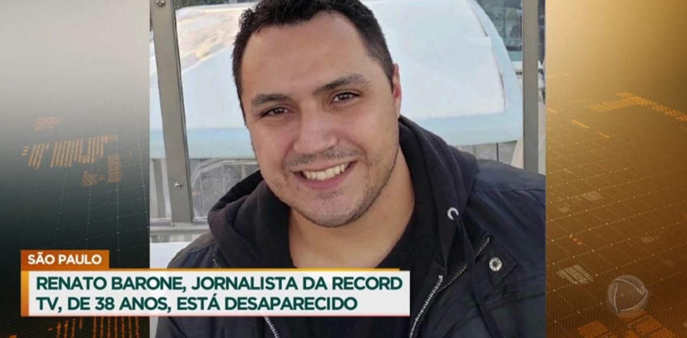 Renato Barone, jornalista dado como desaparecido, é encontrado - País - Diário do Nordeste