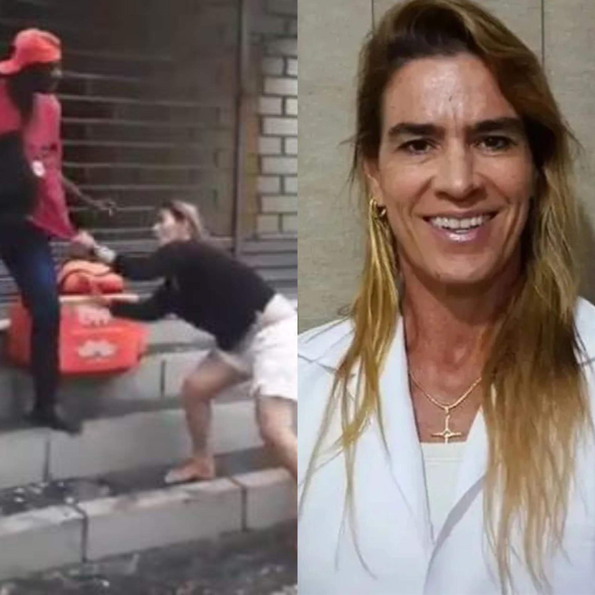 Ex-jogadora de vôlei xingou entregadores dias antes da agressão com ...