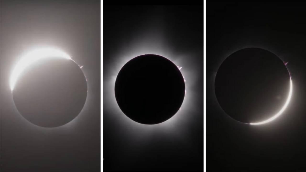 Raro eclipse solar híbrido acontece nesta quarta-feira (19); veja que ...