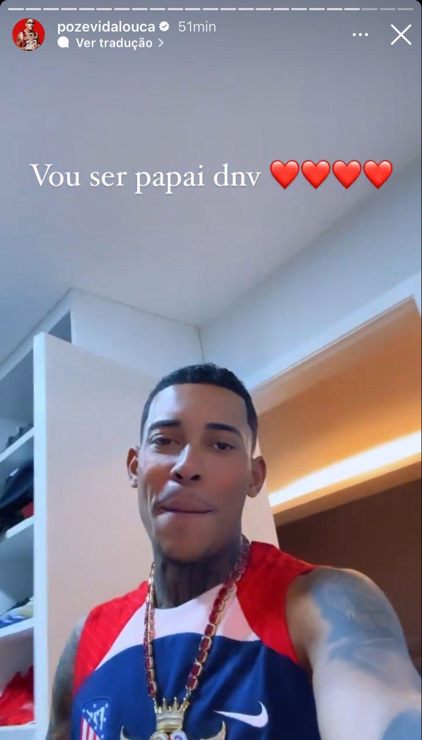 MC Poze do Rodo anuncia que vai ser pai novamente: 'nunca deixaria de ...