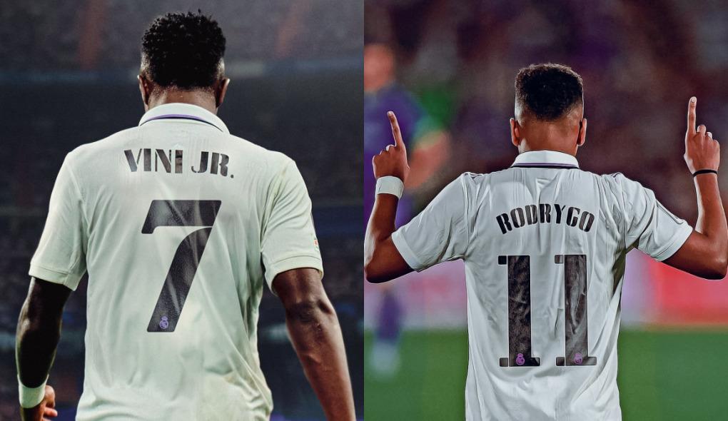 Vini Jr. herda a camisa 7 do Real Madrid e Rodrygo vestirá a 11 na ...