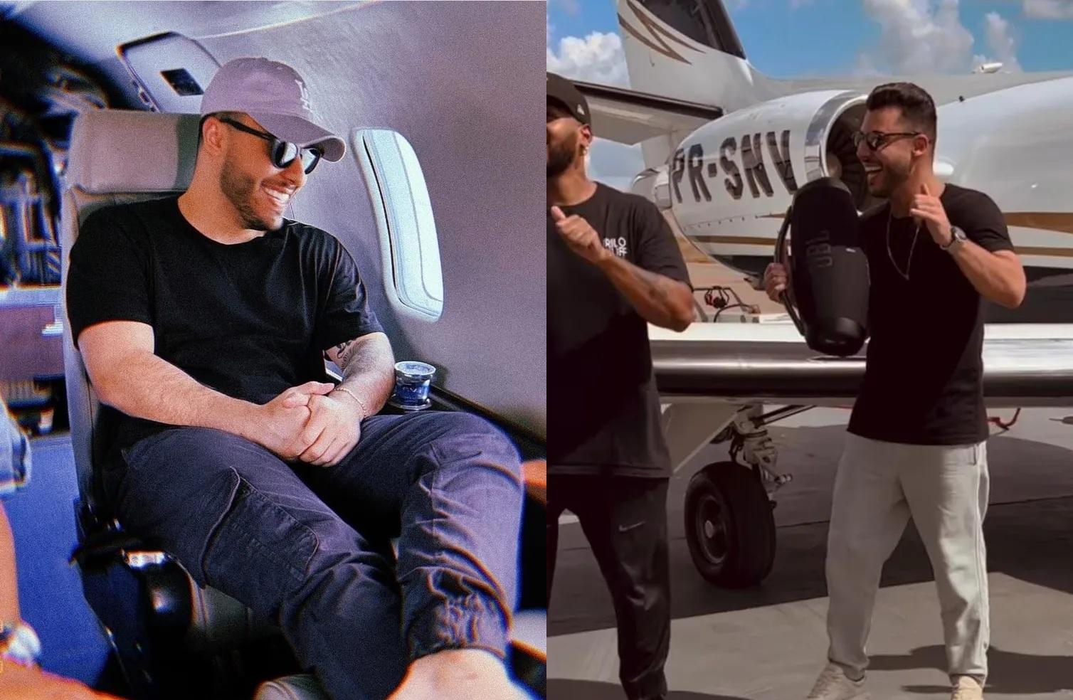 Murilo Huff, ex de Marília Mendonça, compra jatinho por R$ 10 milhões ...
