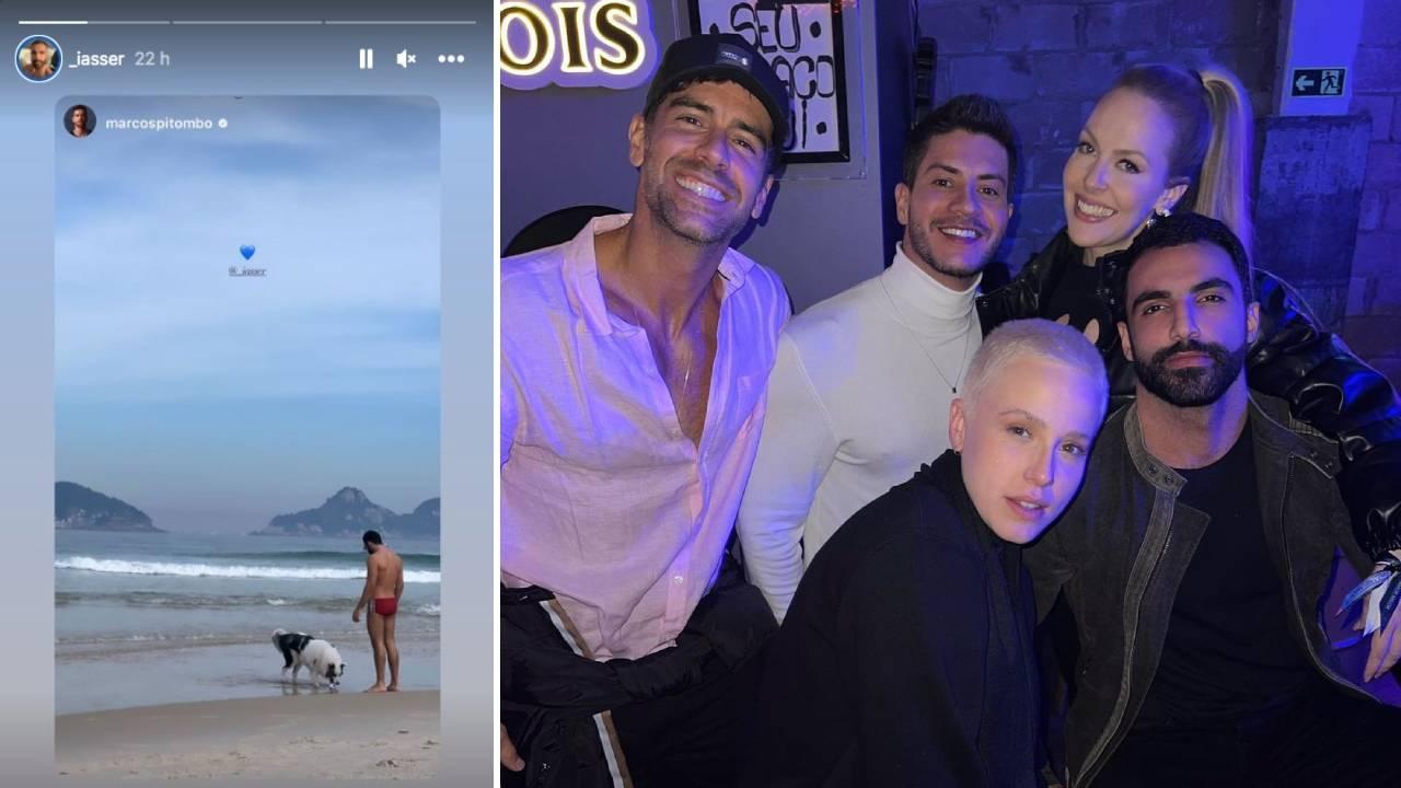 Marcos Pitombo compartilha foto do namorado após assumir relacionamento - Zoeira - Diário do ...