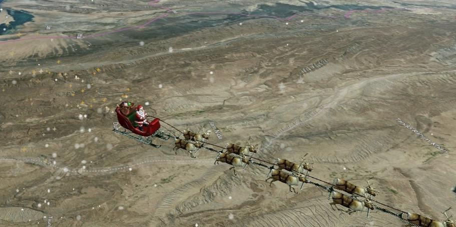 Onde está o Papai Noel? Saiba como acompanhar radar que traz rota do ...