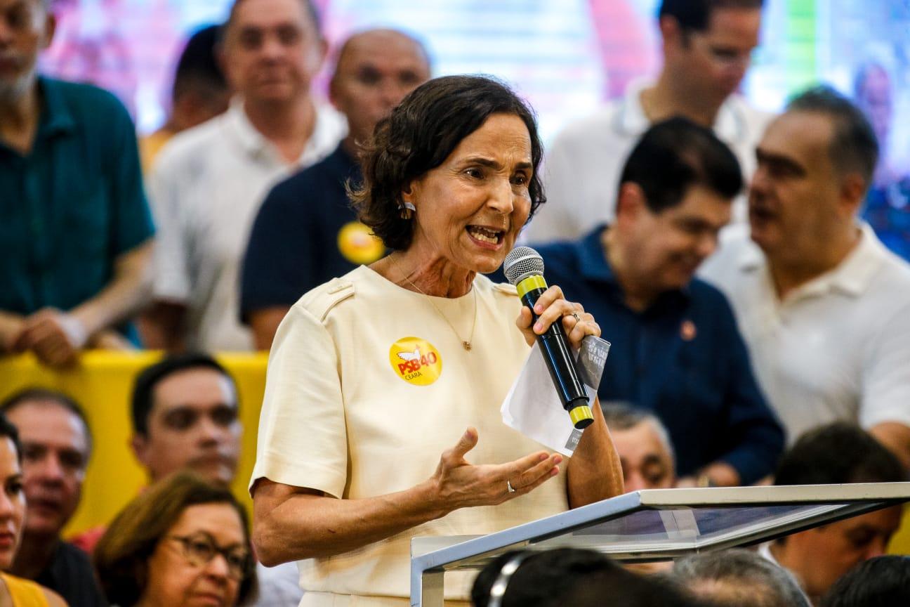 Ao lembrar de Izolda, Lia Gomes defende uma mulher candidata em Sobral - PontoPoder - Diário do ...