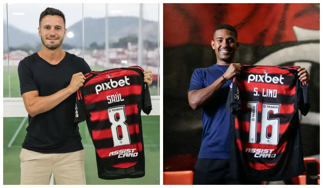 Flamengo regulariza Saúl e Samuel Lino, que podem estrear contra o ...